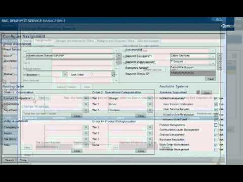 BMC Remedy ITSM: Understanding Operational Categorization - YouTube