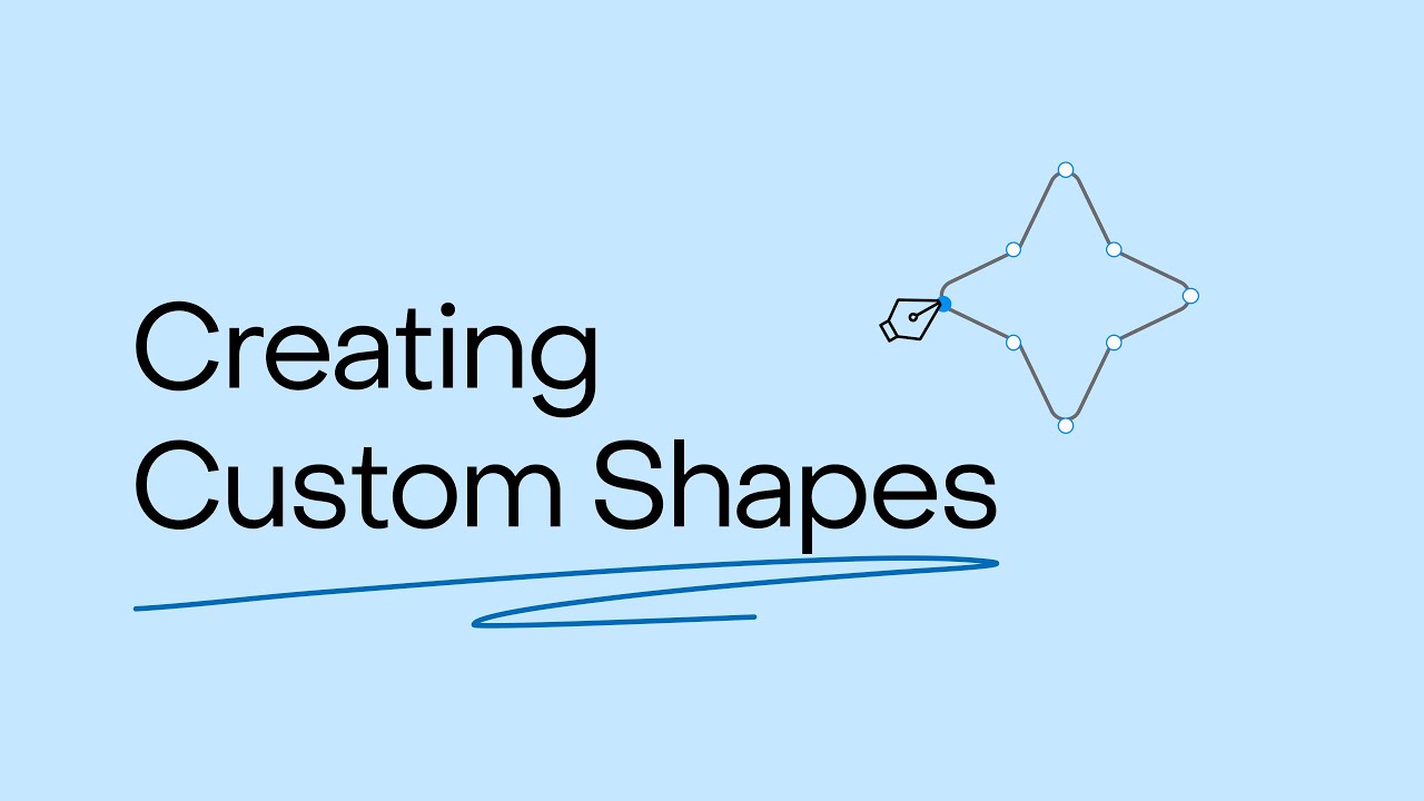Creating Custom Shapes - YouTube