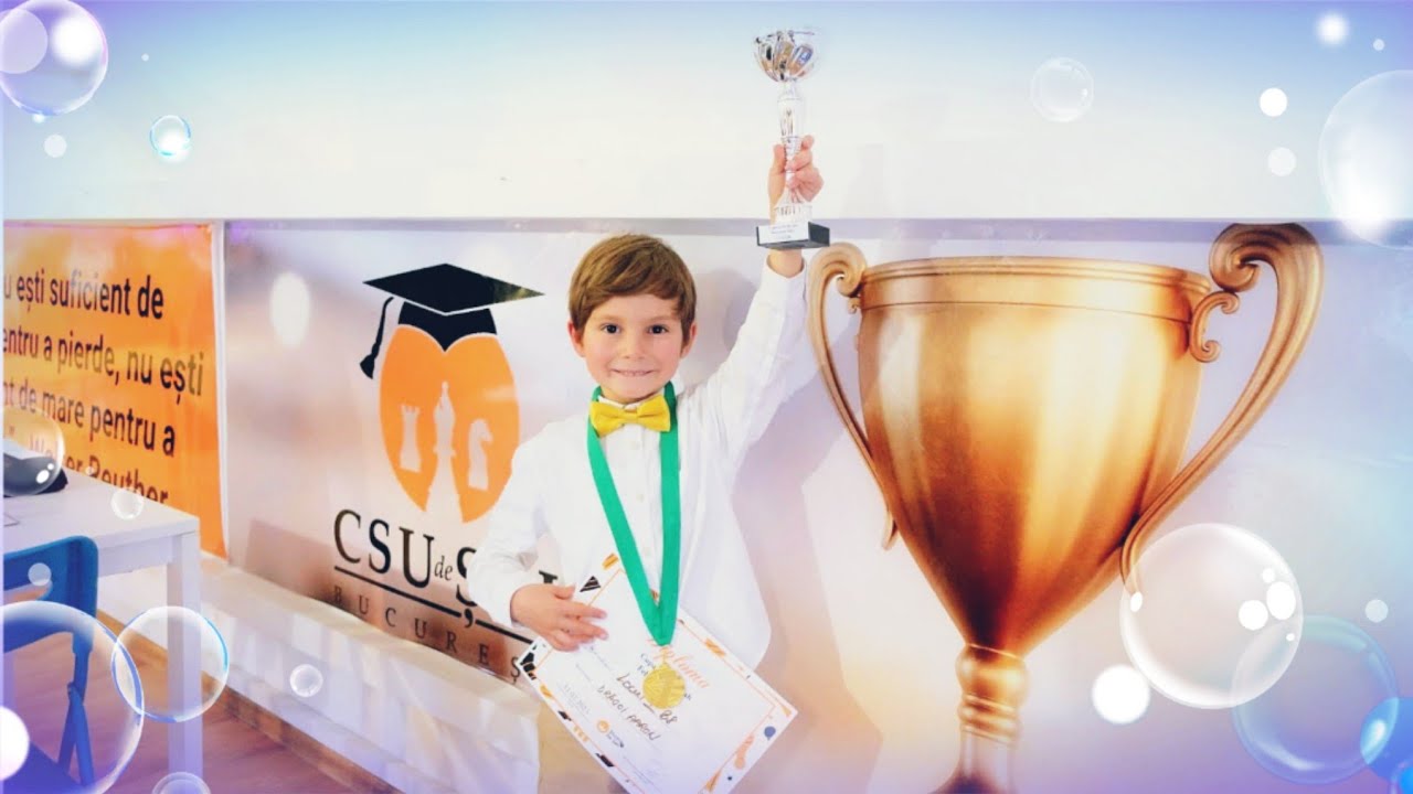 Turneu Cupa Scolii de Sah - Locul 1 clasament general Aaron - VLOG ...