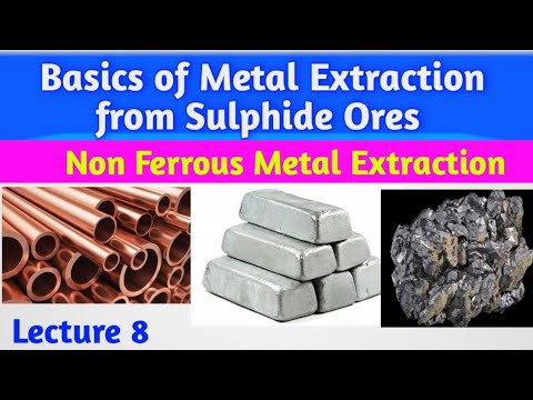Basics of Metal Extraction from Sulphide Ores #nonferrousmetal # ...