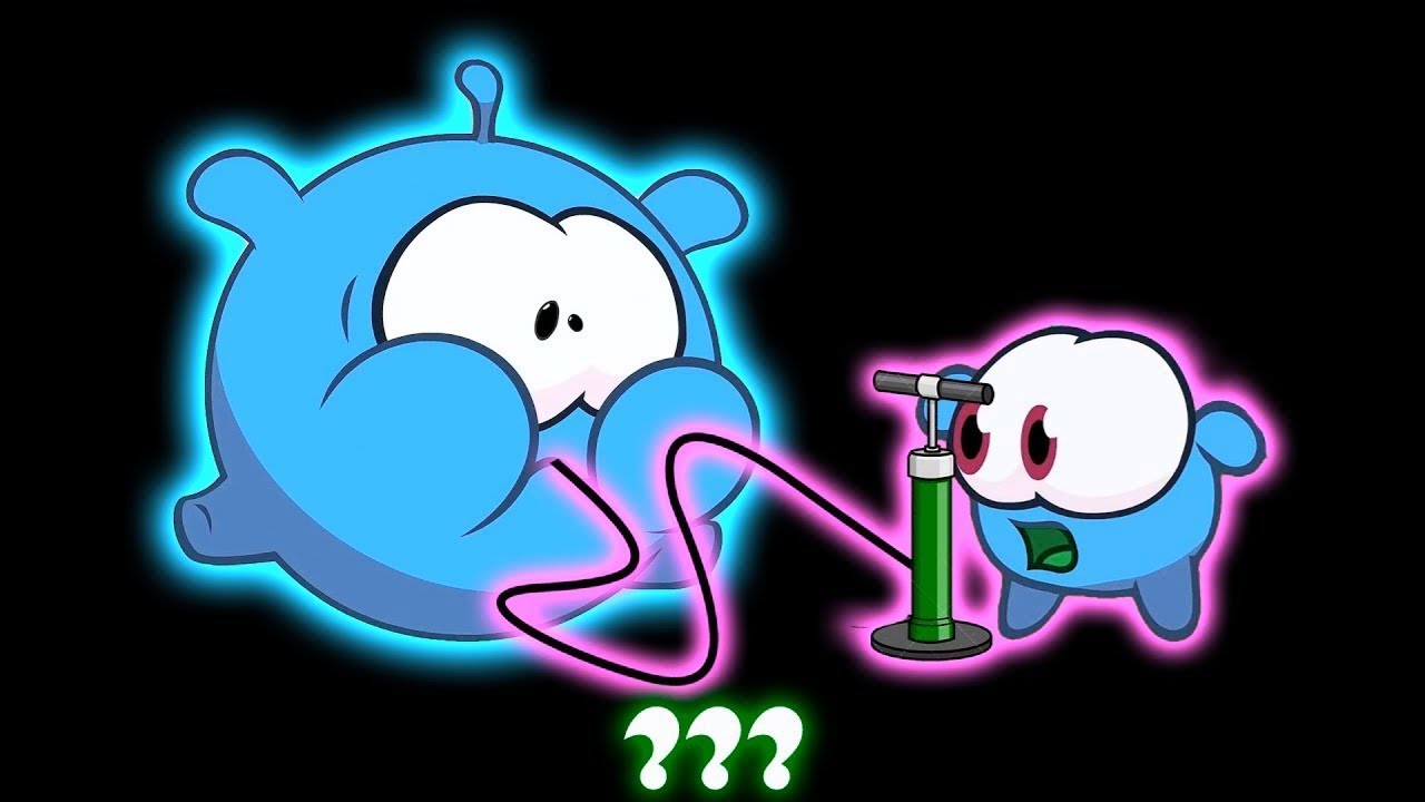 Om Nom & Nibble Nom Balloon & Laughing Sound Variations in 39 Seconds ...