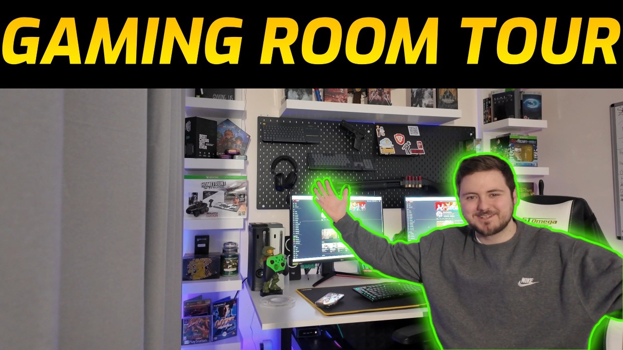Gaming Room Tour 2025 – The Perfect Setup? - YouTube