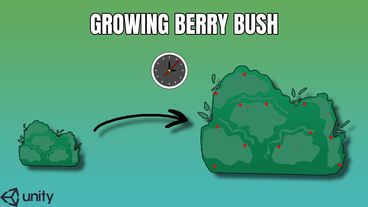 Unity Tutorial: Growing Berry Bush System - YouTube