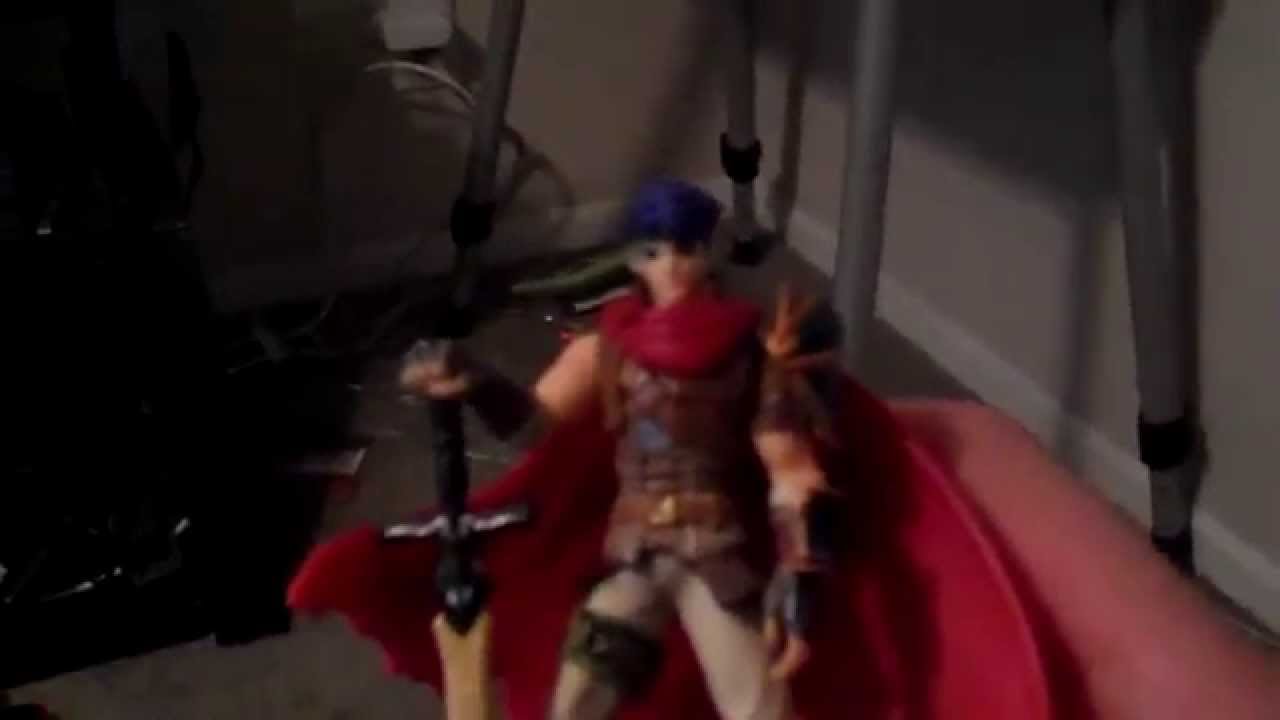 Ike Fire Emblem Amiibo Nintendo Smash Bros Figure Review - YouTube