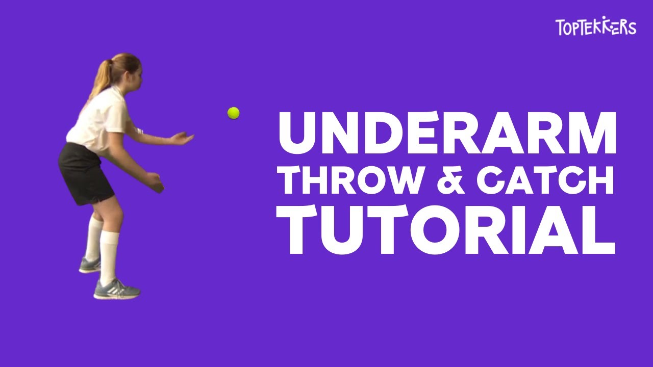 Underarm Throw & Catch Tutorial on TopTekkers ⚽️📱 - YouTube