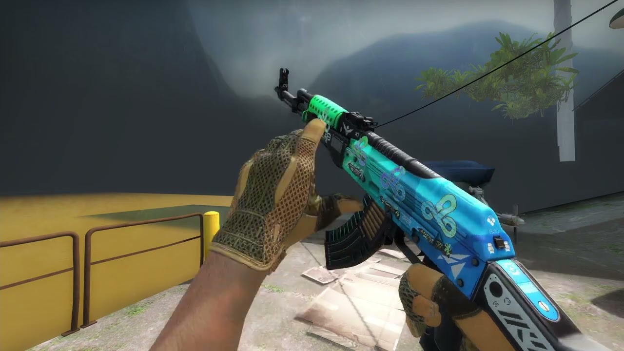 FN AK-47 Ice Coaled x4 Cloud9 (Holo) Antwerp 2022 - YouTube
