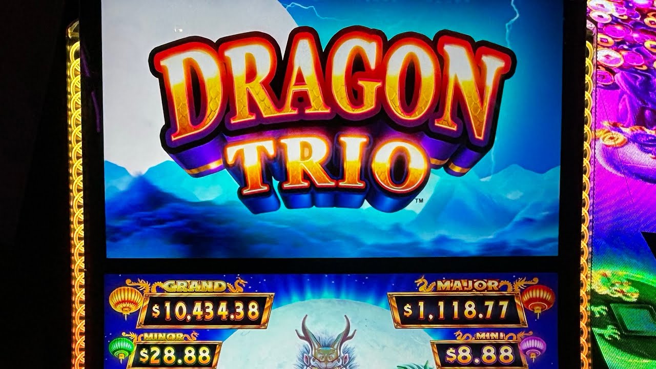 Multiple Bonus Rounds On Dragon Trio Going For A Triple Pop! - YouTube