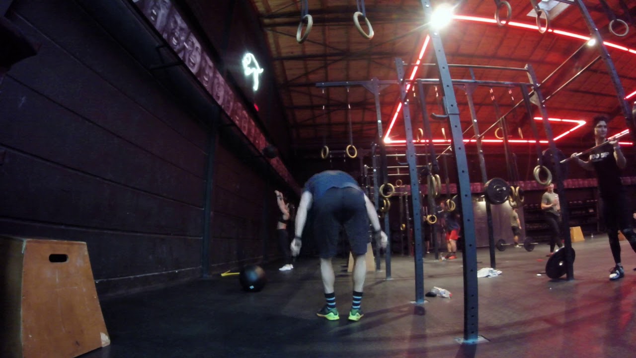 Athens Throwdown WOD 2 2018 - YouTube