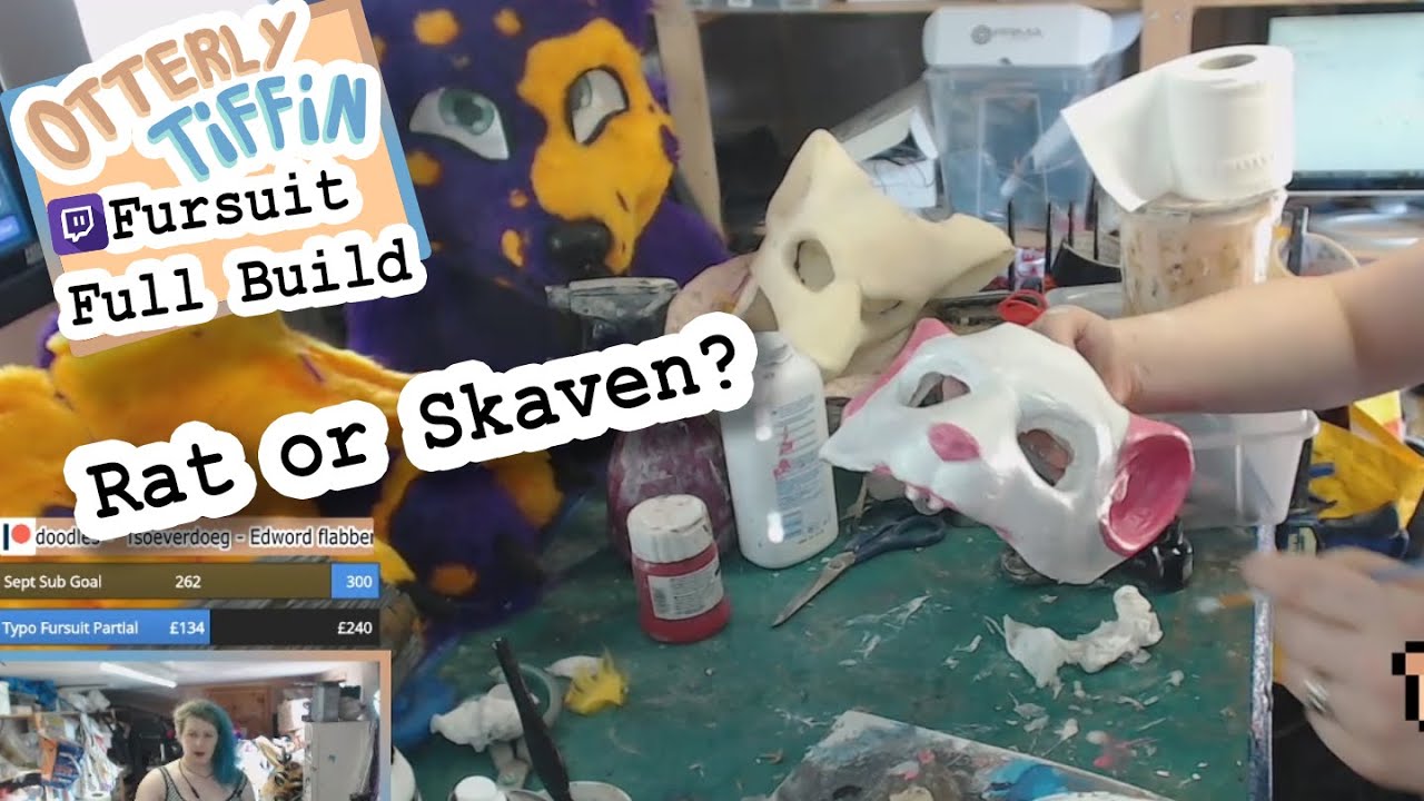 LARP Rats and Resin Mask Making - YouTube