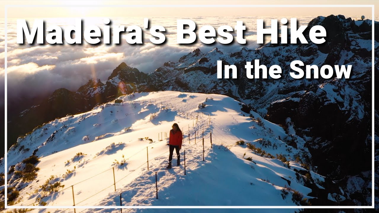 Madeira's Best Hike in the Snow - YouTube