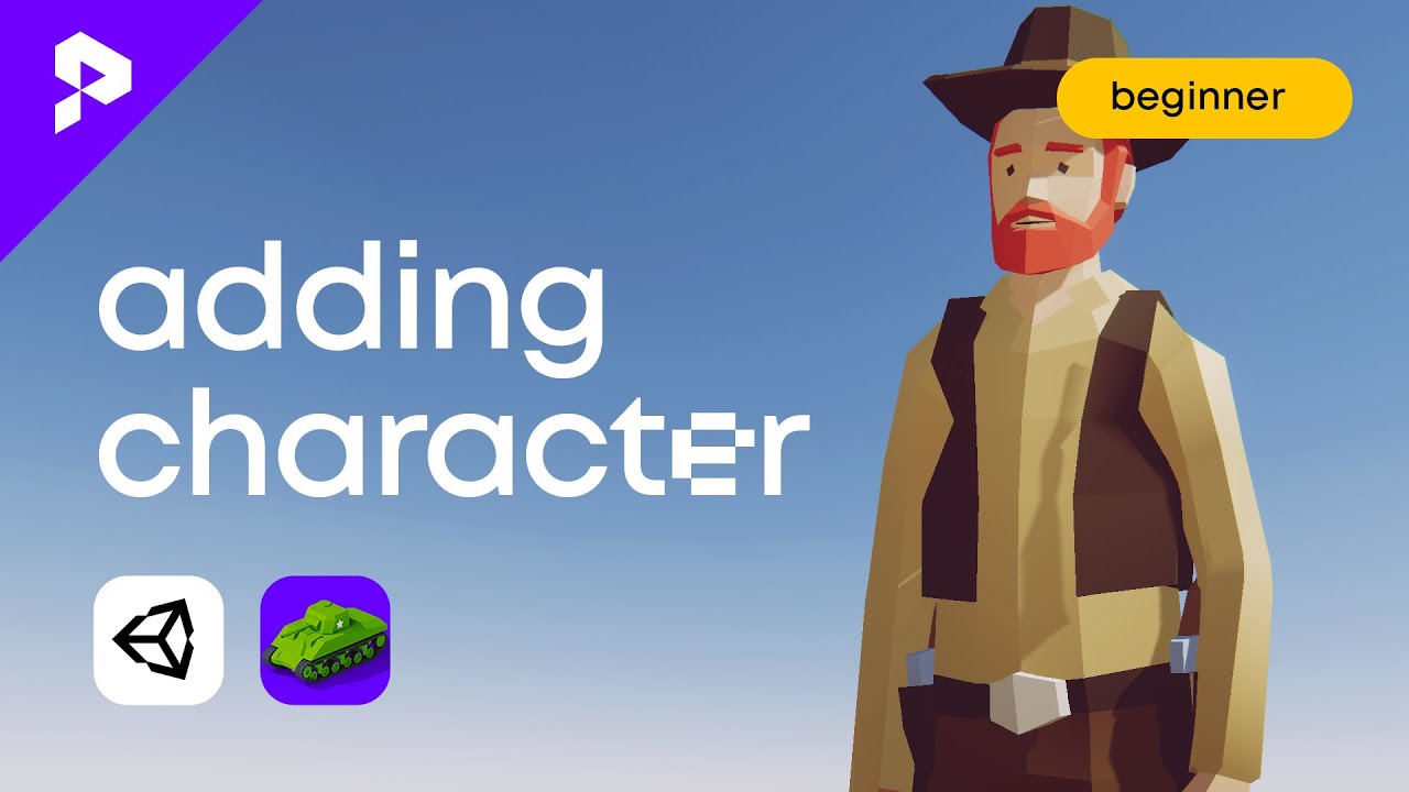 Low Poly War Pack: Adding a new Character Tutorial - YouTube