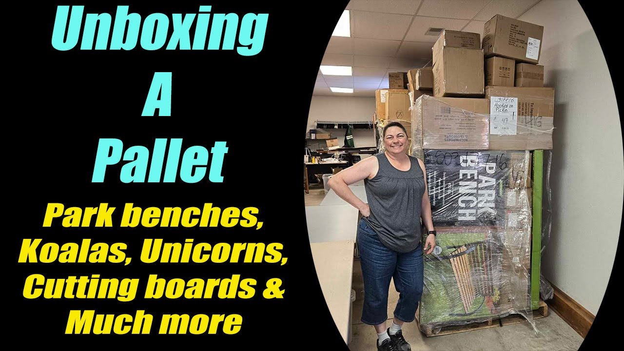 Unboxing A Pallet with Koalas, Cutting boards, Unicorns and much more ...