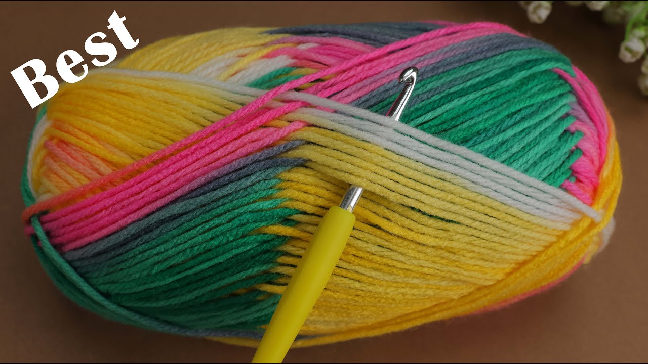 Super Cute & Easy Crochet Stitch! 💕 A Quick & Simple Pattern - YouTube