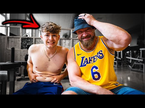 Lauch Transformation mit Lewinray! Muskelaufbau Gym Challenge (nochmal)