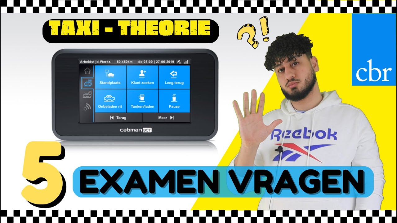 5 CBR Taxi theorie examen vragen! (2023) - YouTube