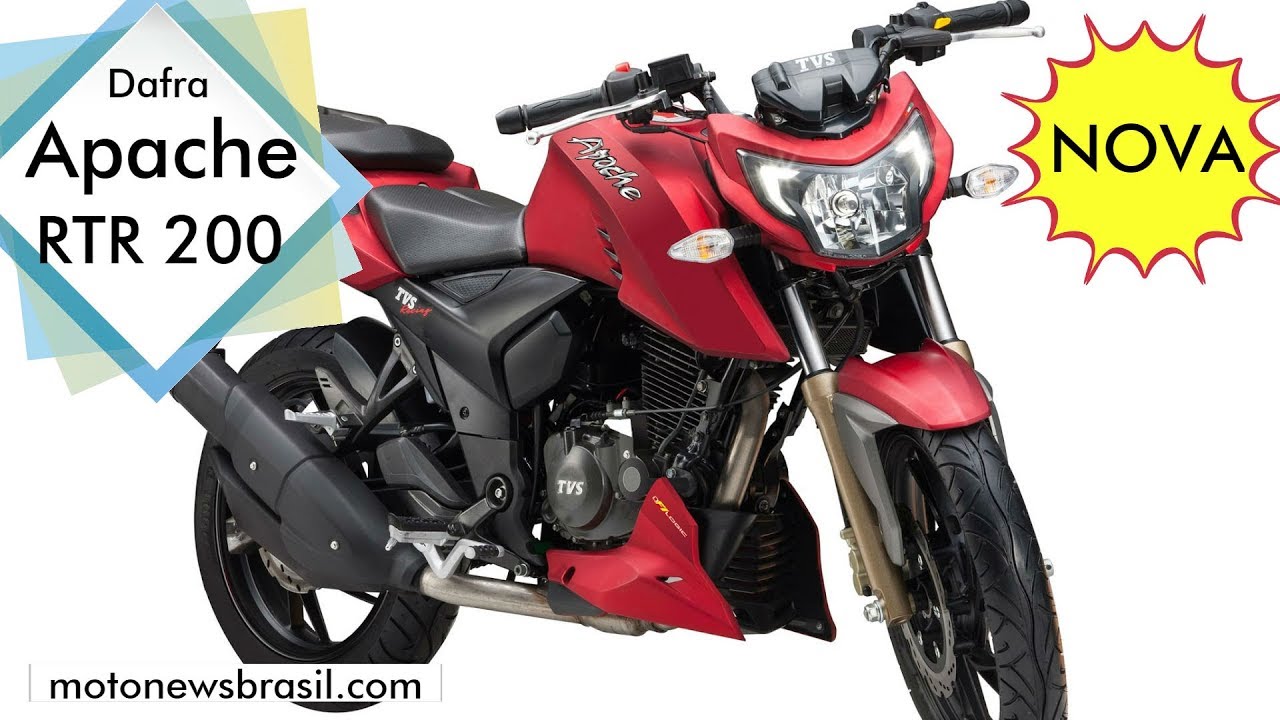 NOVA | Dafra Apache RTR 200 2018 - YouTube
