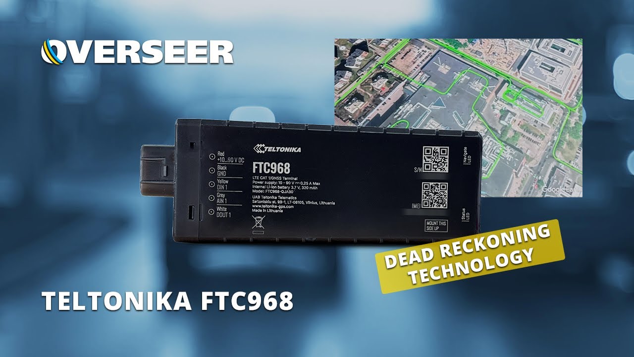 Огляд GPS трекера #Teltonika #FTC968 з функцією #deadreckoning - YouTube