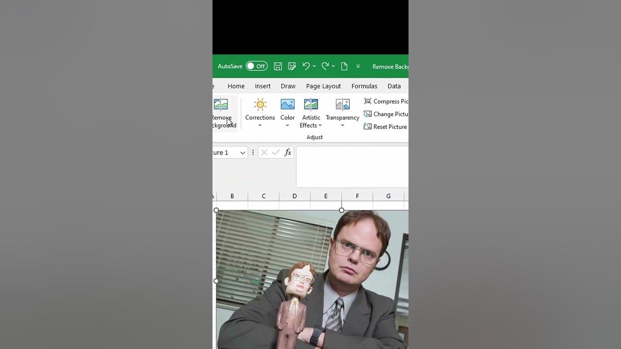 How To Remove Backgrounds In Excel Excelshortstips Excelvideos Excelvideo Anmhacks