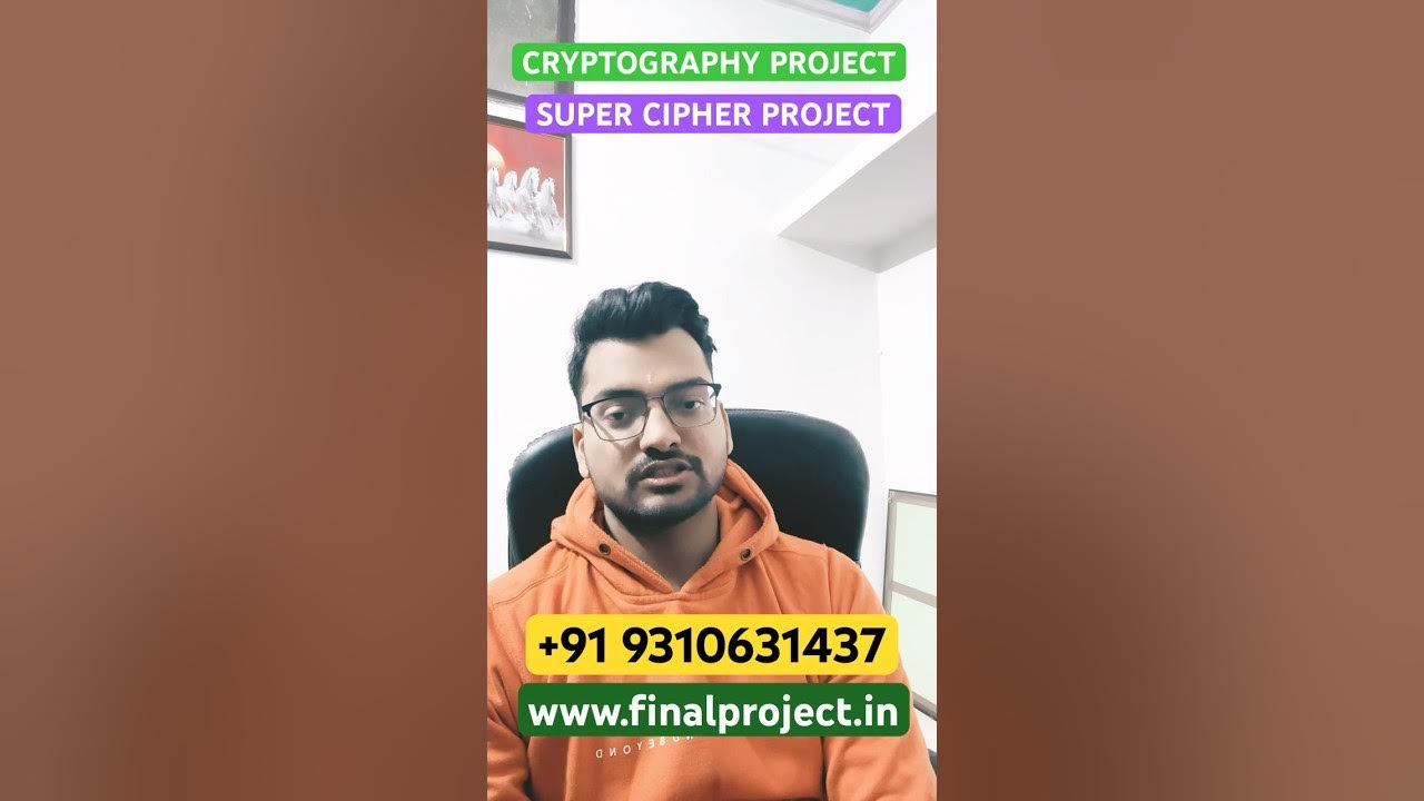 Advanced Cryptography Project With Code and Documents #cryptography project - YouTube