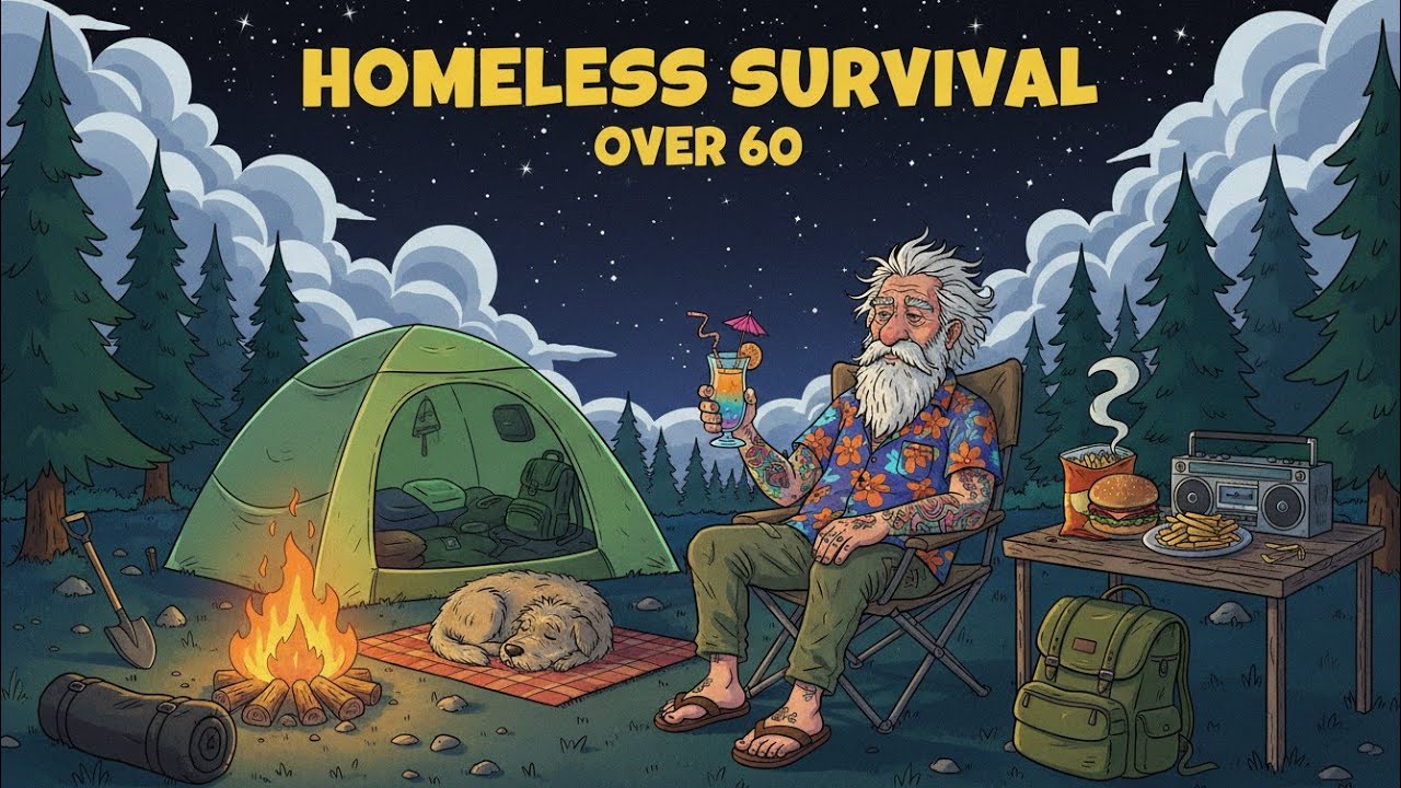 HOMELESS SURVIVAL OVER 60 - TIPS, TOOLS AND GALLOWS HUMOR - YouTube