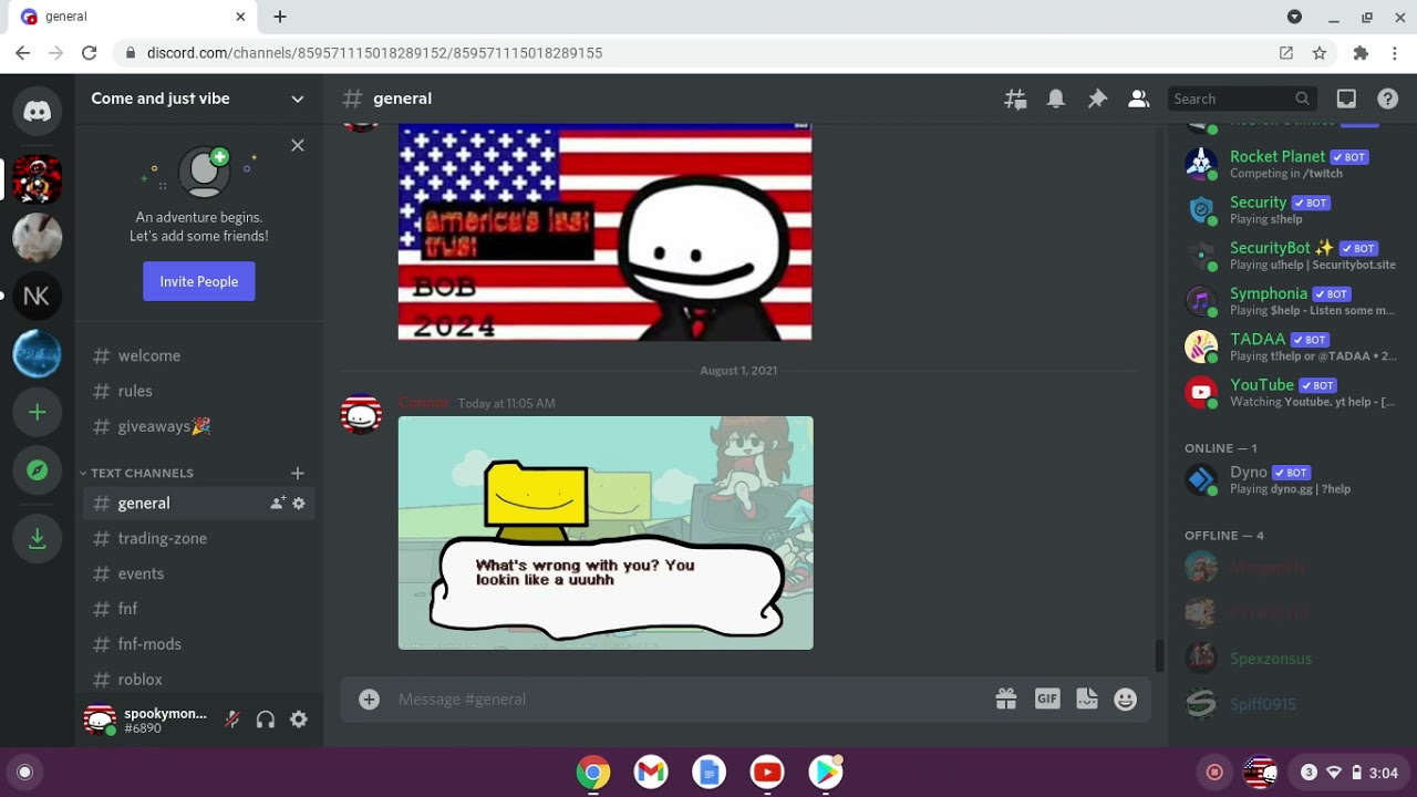 Join my discord link in the description! - YouTube