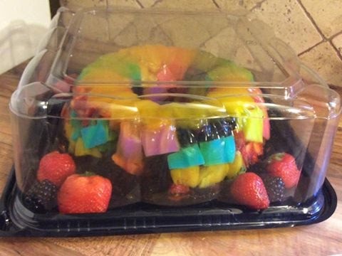 GELATINA DE FRUTA ENCAPSULADA GELATINA DE COLORES - YouTube