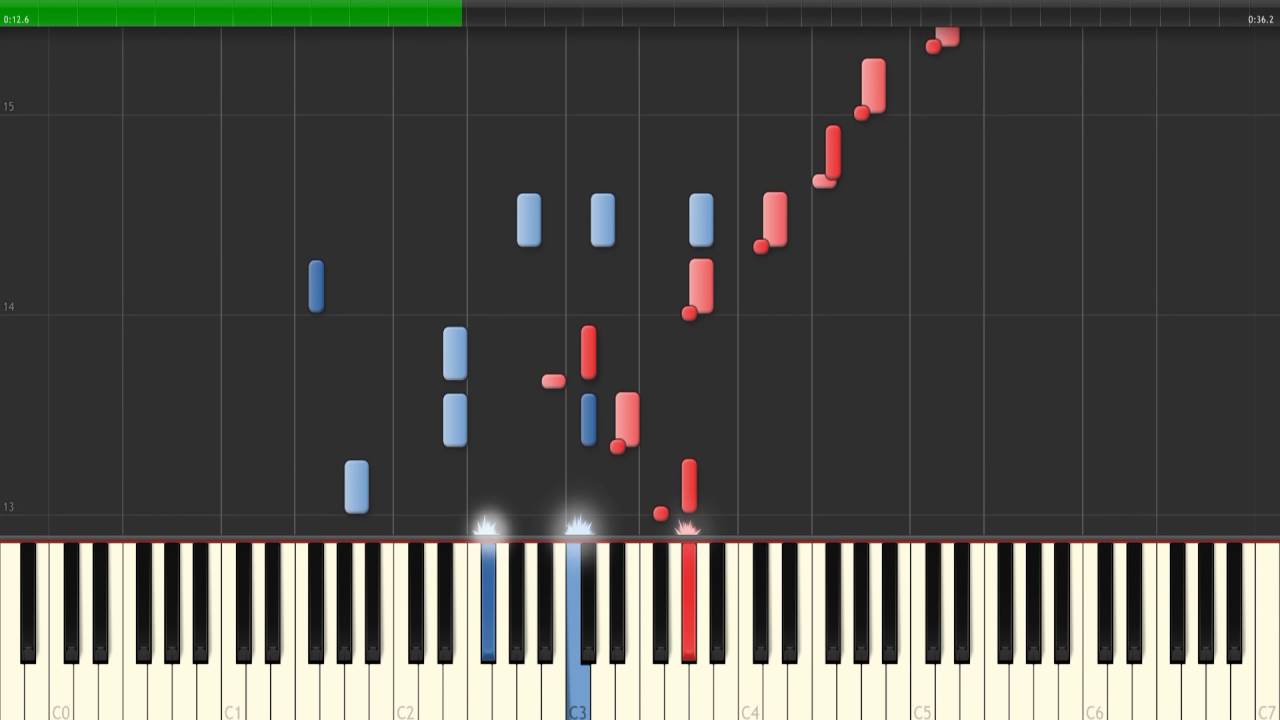 Secret - Piano Battle 2 (Chopin's Walts) Piano Tutorial [Synthesia ...