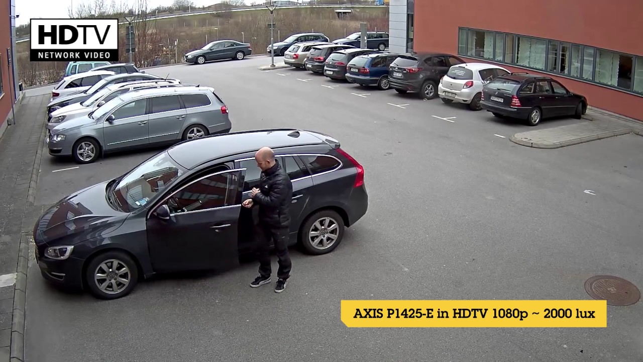 Axis P1425 E und AXIS P1425 LE Netzwerkkamera - YouTube