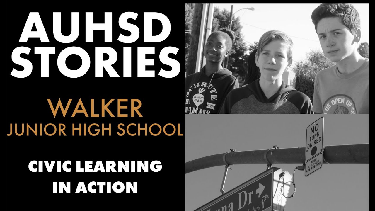 AUHSD Stories: Walker JHS: Civic Learning in Action - YouTube