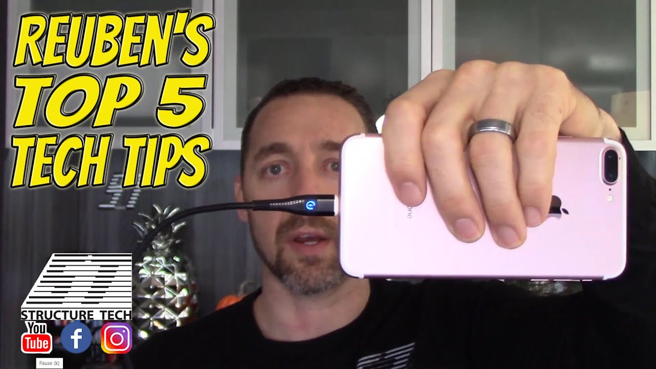 Reuben's Top 5 Tech Tips - YouTube