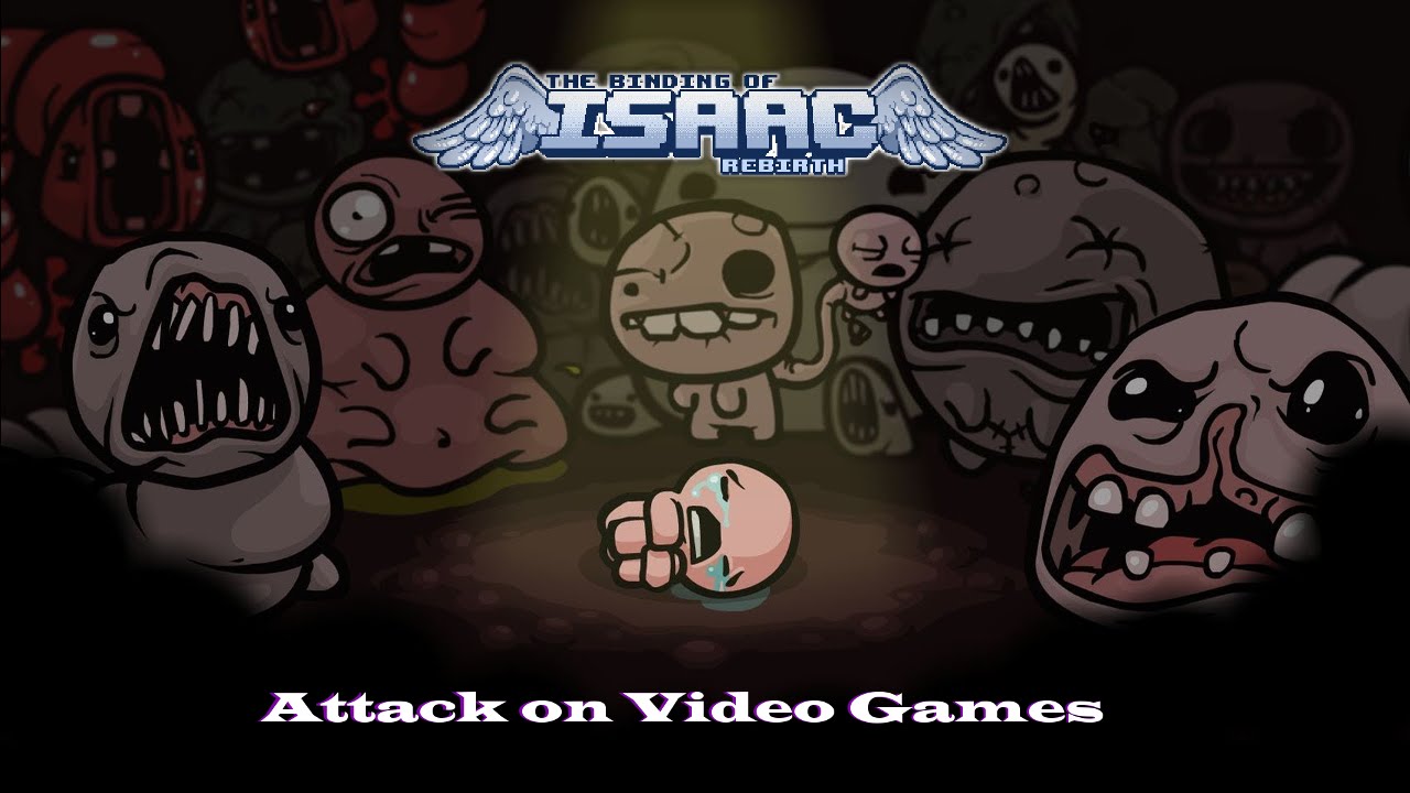 Butt Hole Curb Stomp {The Binding of Isaac: Rebirth Run 1 Part 1 ...