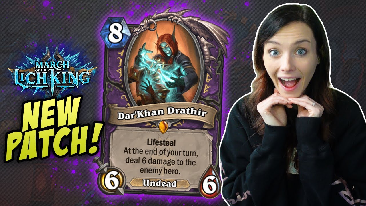 NEW FUN DECK Post-Patch!?? Control Warlock! | Alliestrasza Hearthstone ...