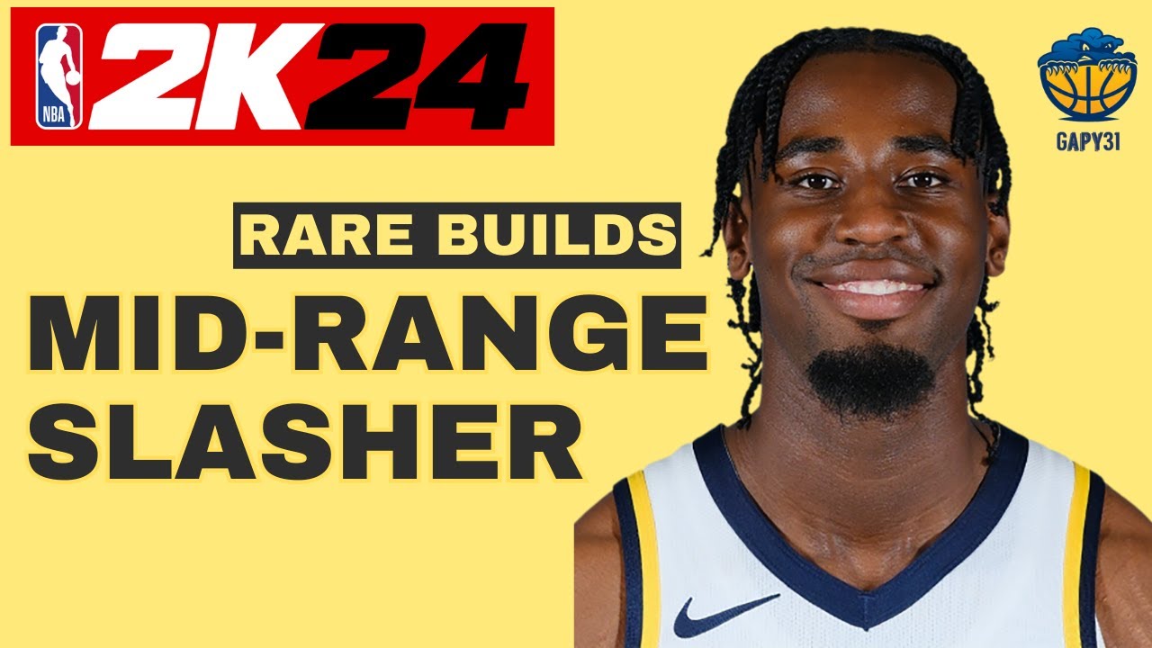 Rare build NBA 2K24 Series vol. 56 Mid-range slasher - YouTube