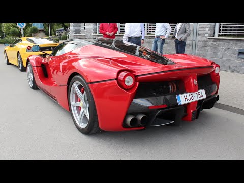 Rosso Fuocco LaFerrari sound at Spa ( Belgium ) - YouTube
