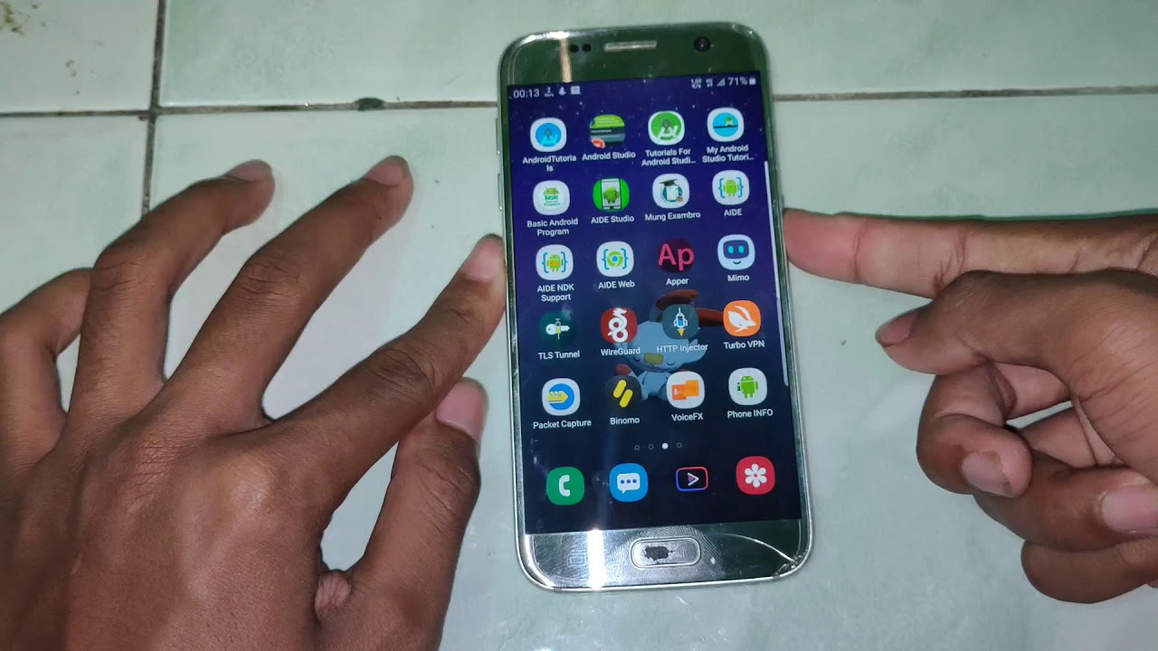 Cara ganti Splash Animation Samsung Galaxy S7 Flat | Change Boot ...