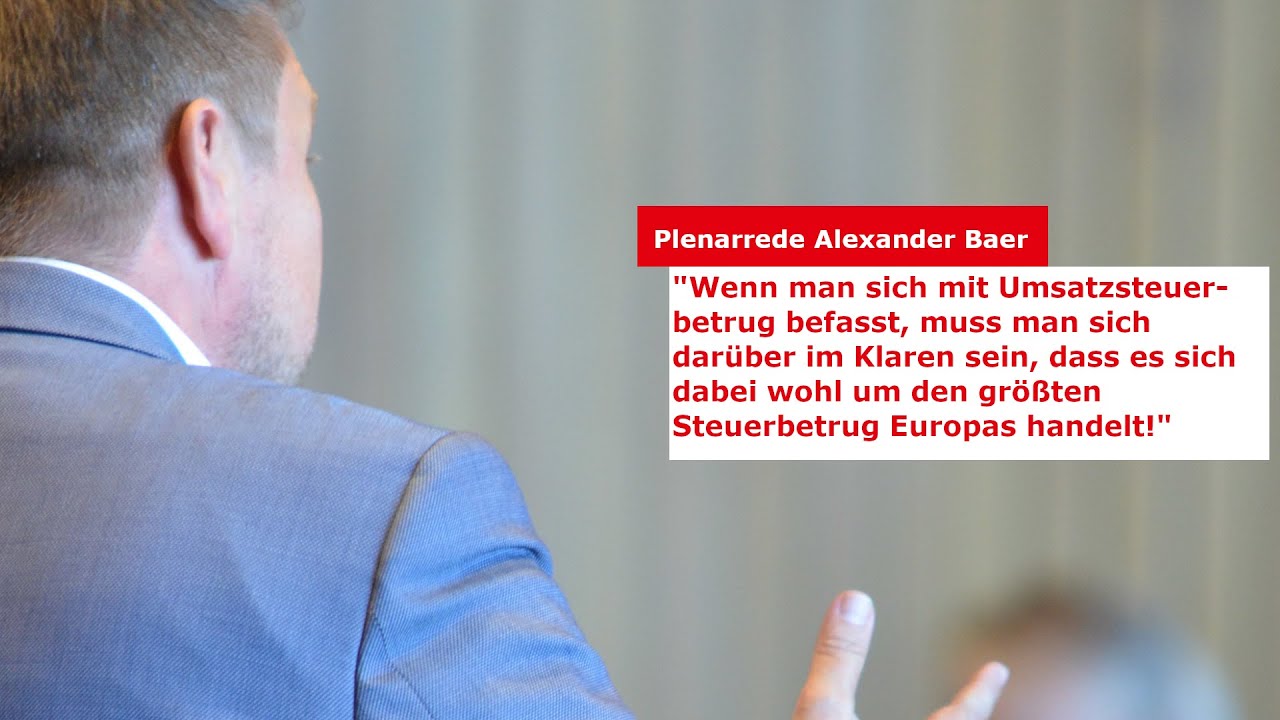 Plenarrede Alexander Baer vom 21.09.2023 zum Antrag CDU/DIE GRÜNEN ...