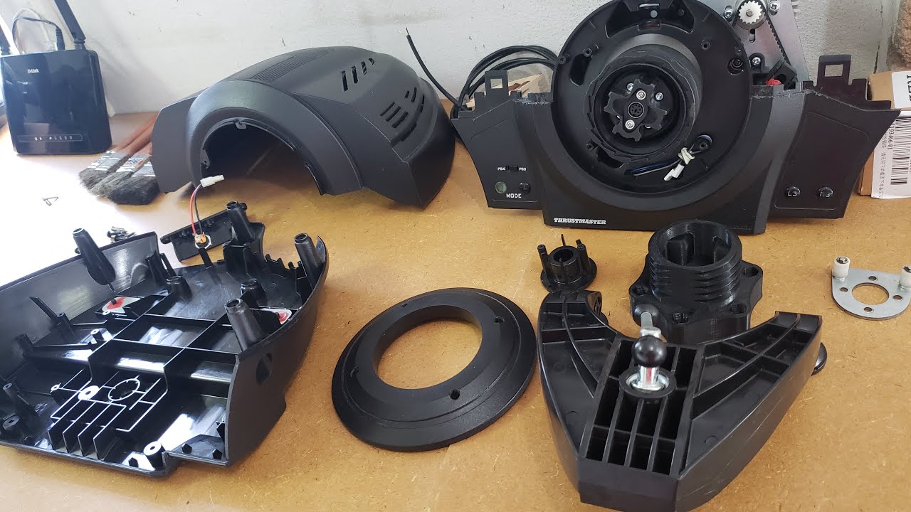 Montagem Thrustmaster T300 Servo Base - YouTube