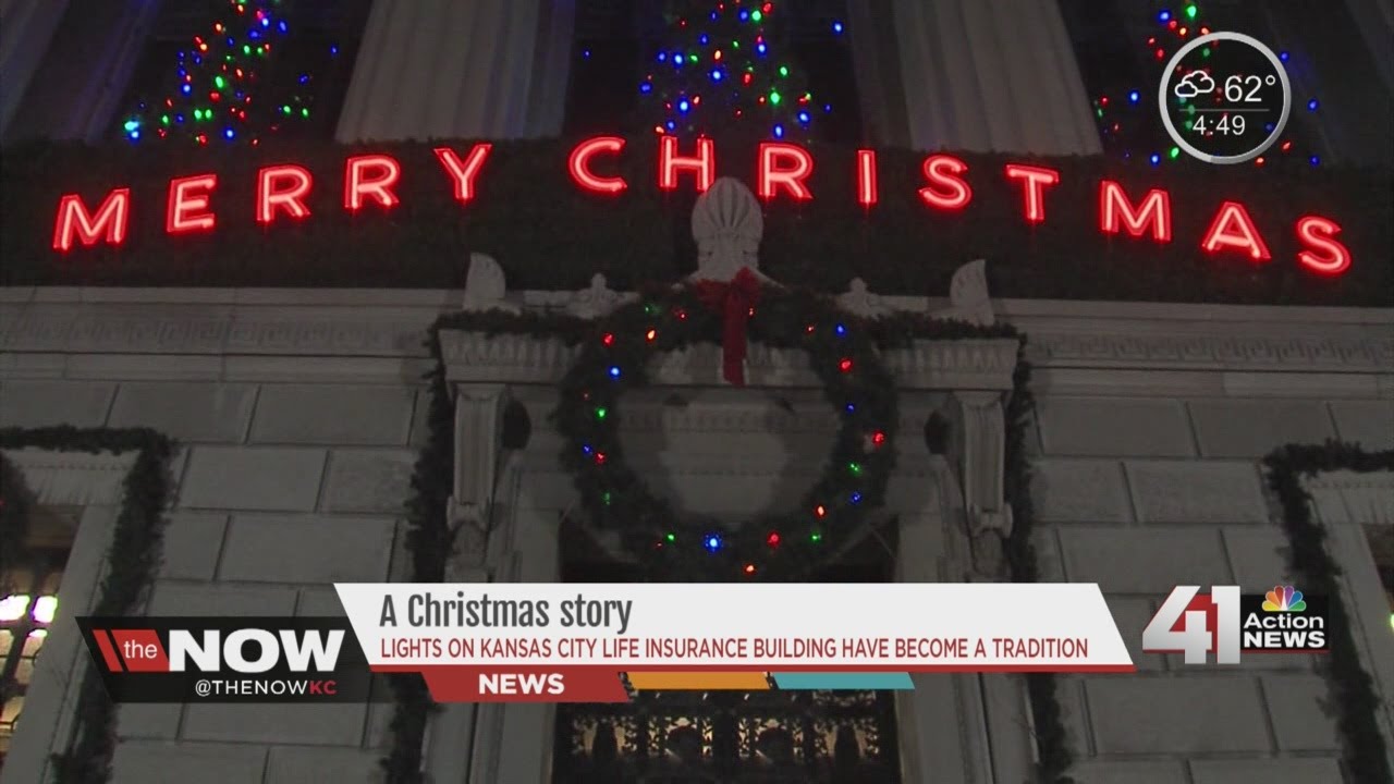 Christmas lights on KC Life Insurance building have become a tradition ...