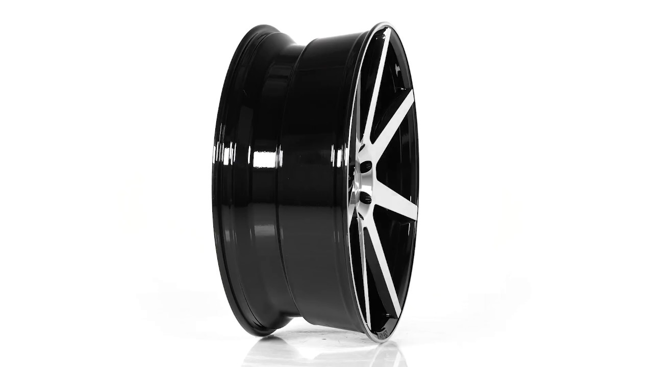Status Alloy Wheels - Journey in Gloss Black w/ Machined Face - YouTube