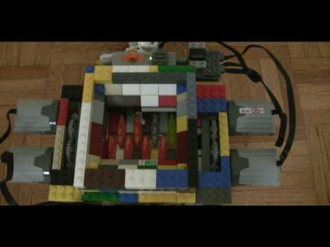 High-Torque LEGO Power Functions Paper/Garbage Shredder. - YouTube