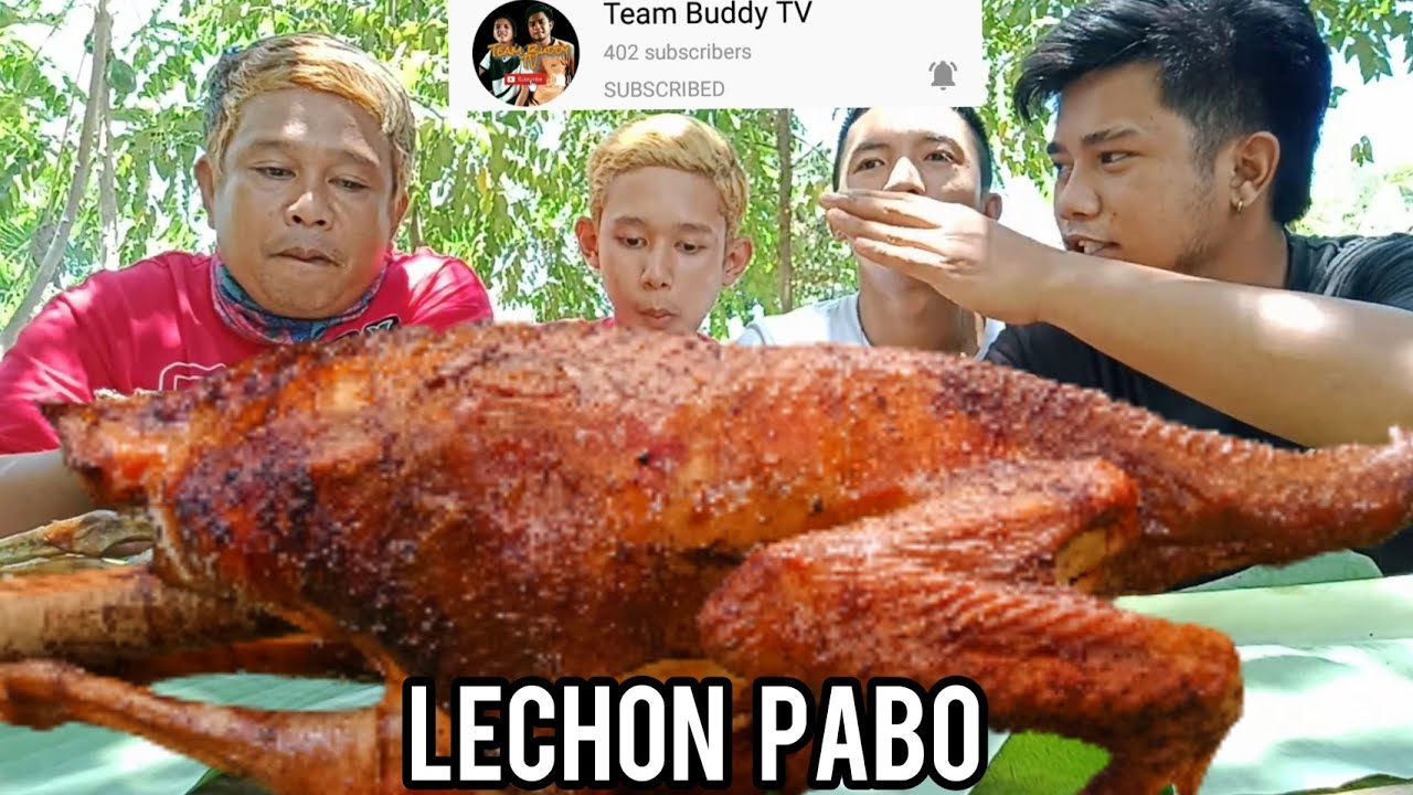 OUTDOOR COOKING | LECHON PABO WITH TEAM BUDDY TV - YouTube