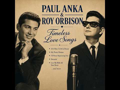 ❤️ Paul Anka & Roy Orbison | Golden Romance Oldies 50s–60s | Midnight Love Classics Forever