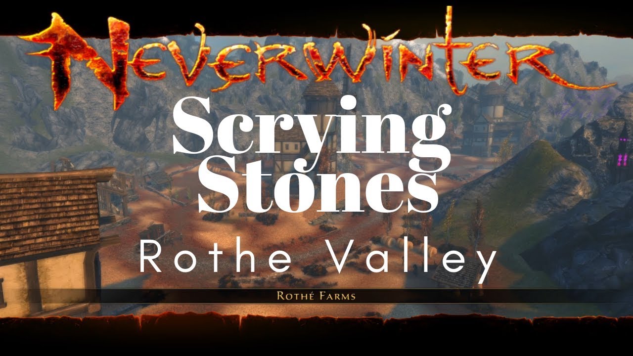 Neverwinter Scrying Stones Rothe Valley - YouTube