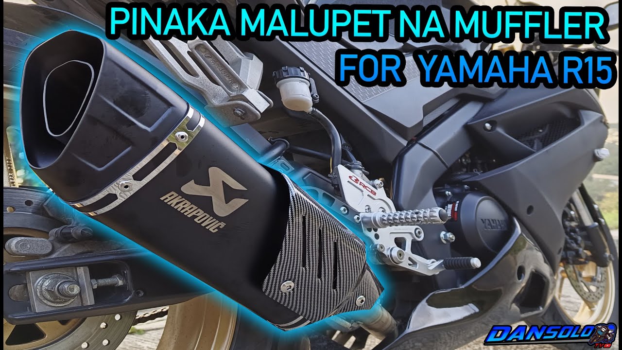 AKRAPOVIC M1 for Yamaha R15 v3 | QUICK OVERVIEW - YouTube