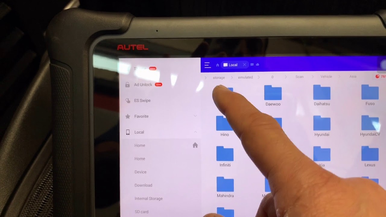 How to change vehicle icons on Autel Maxisys Elite and other Autel ...