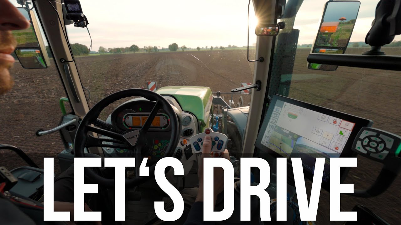 Cabview | Fendt 724 & AMAZONE AD-P Special | Weizen drillen | Renè ...