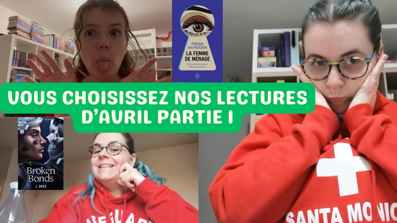 Vous choisissez nos lectures pendant un mois partie 1 - YouTube