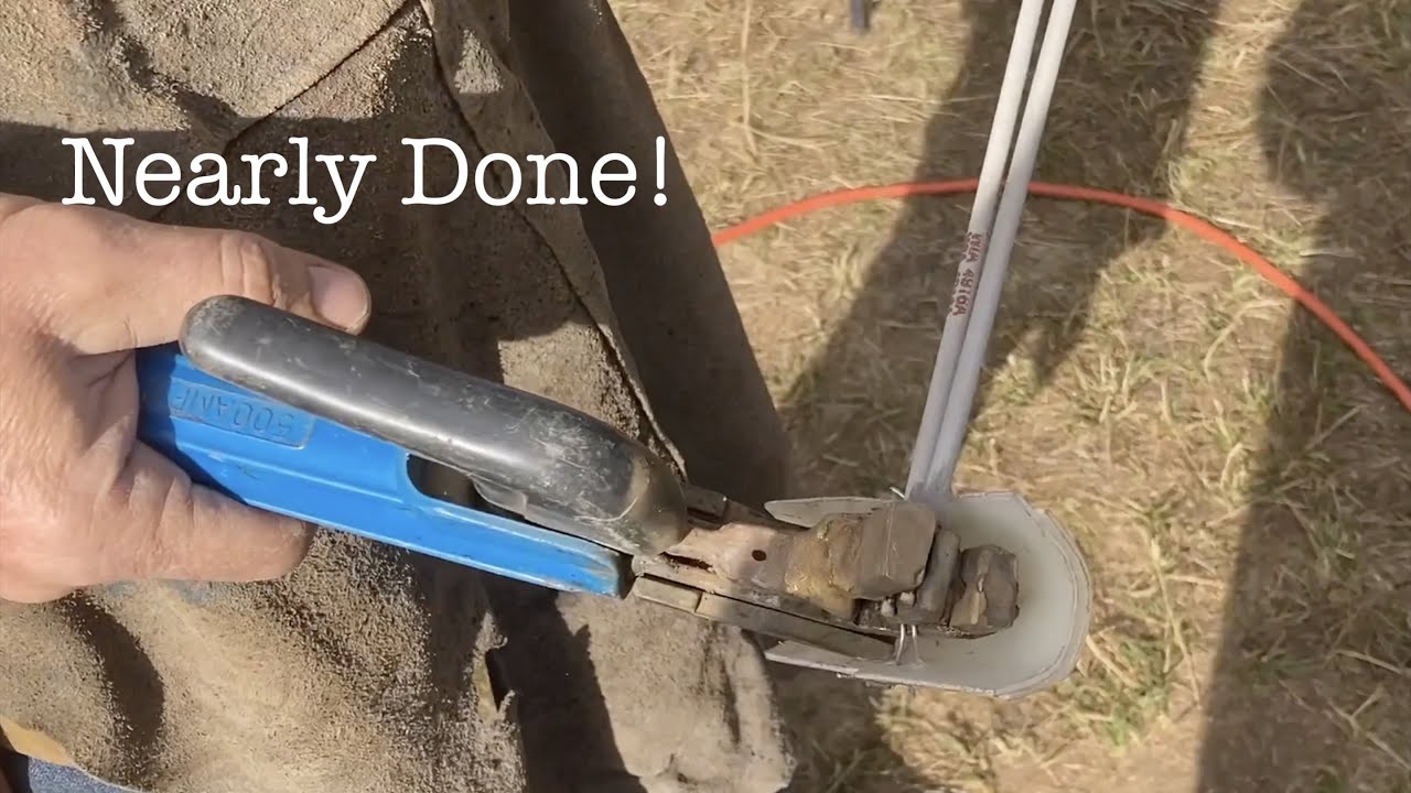 Welding D11 Lugs On With 2 Rods At Once! (Vlog 21) - YouTube