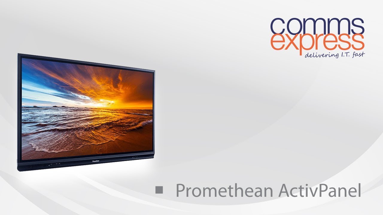 Promethean ActivPanel - YouTube