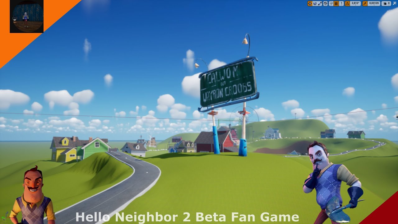 Hello Neighbor 2 Beta Fan Game Teaser - YouTube